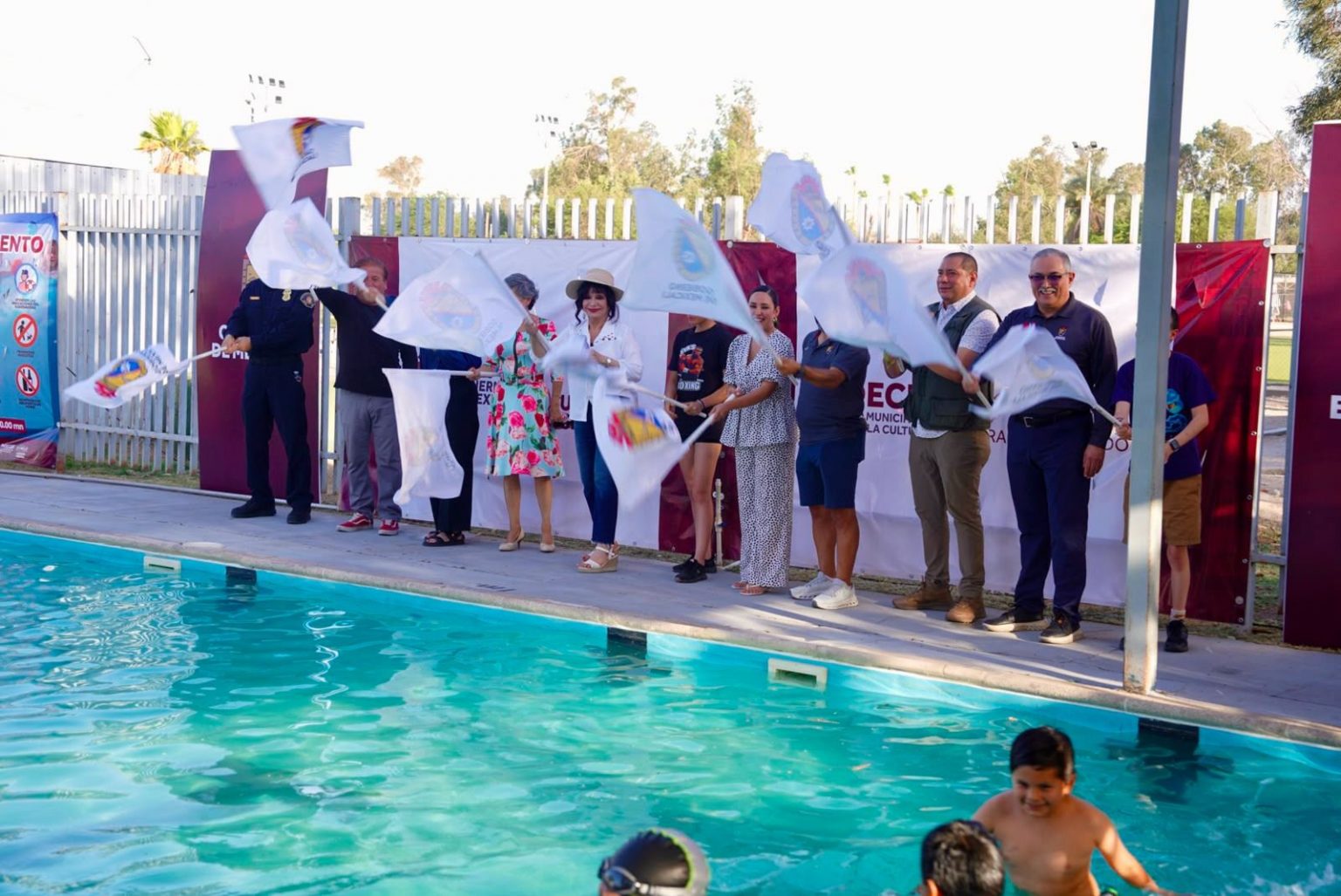 NORMA BUSTAMANTE INAUGURA LA TEMPORADA DE ALBERCAS PÚBLICAS – Mexicali 72